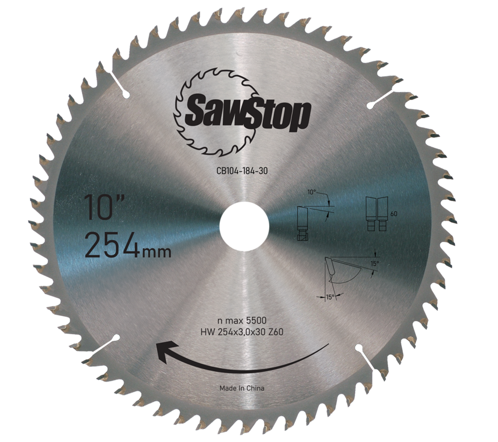 60-Tooth Blade - SawStop