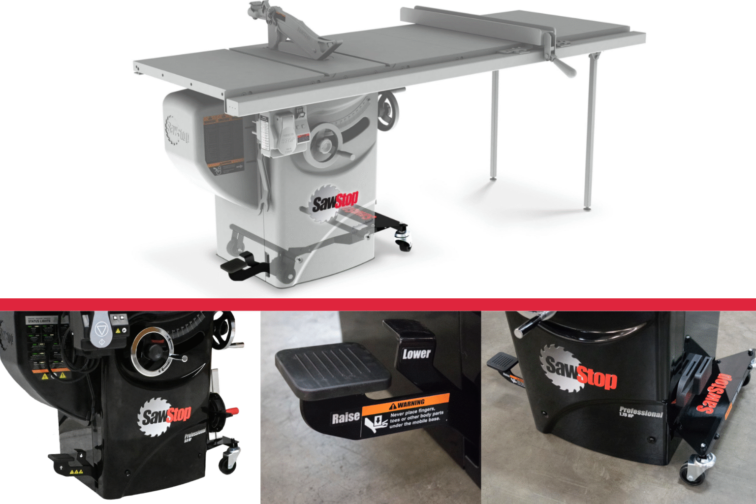 Professional Cabinet Saw - Professional Cabinet Table Saw | SawStop