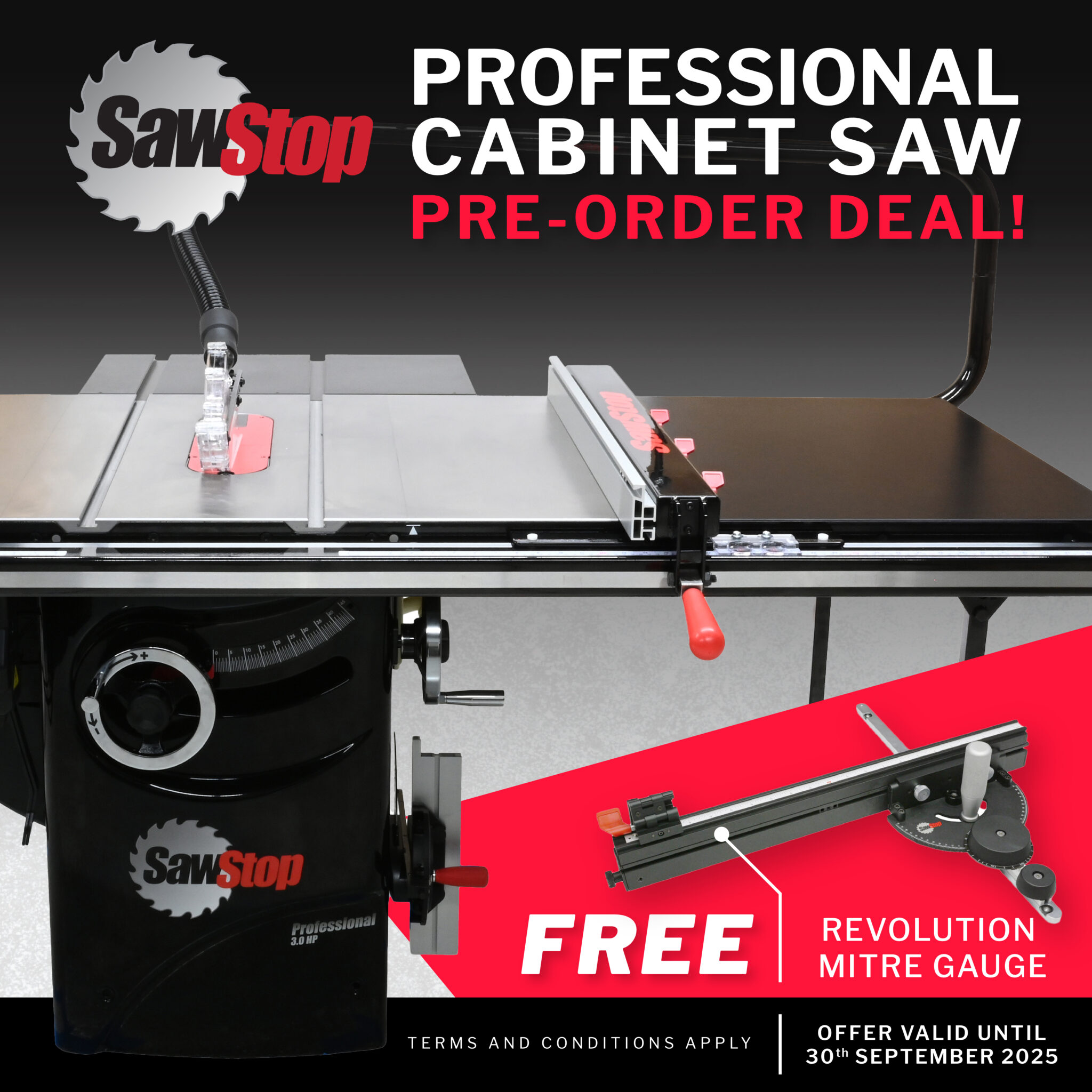 Professional Cabinet Saw - Professional Cabinet Table Saw | SawStop